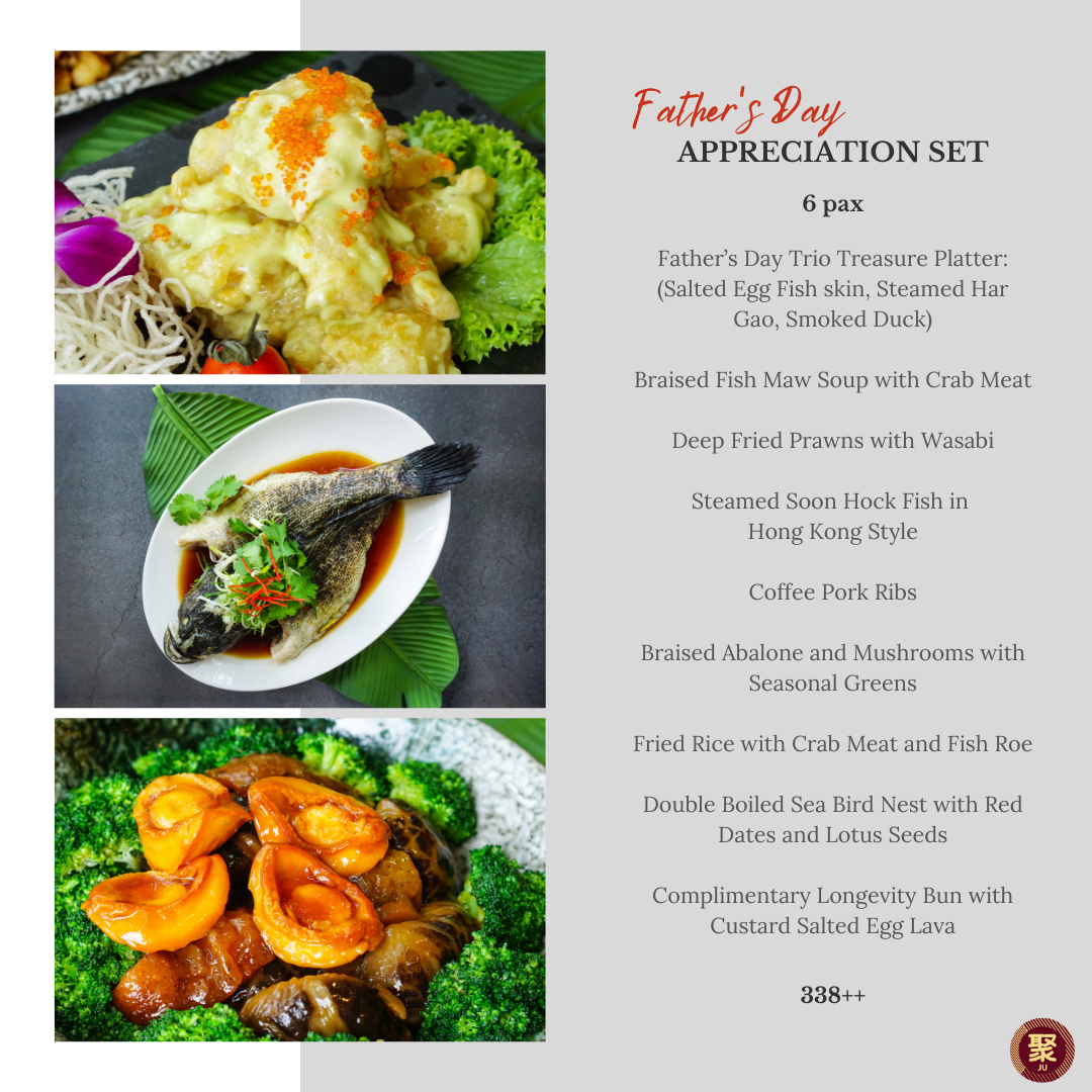 Indulge in Unforgettable 2023 Father's Day Set Menus Today