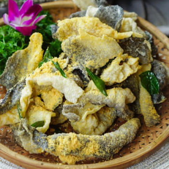 Salted Egg Fried Fish Skin - JU Signatures